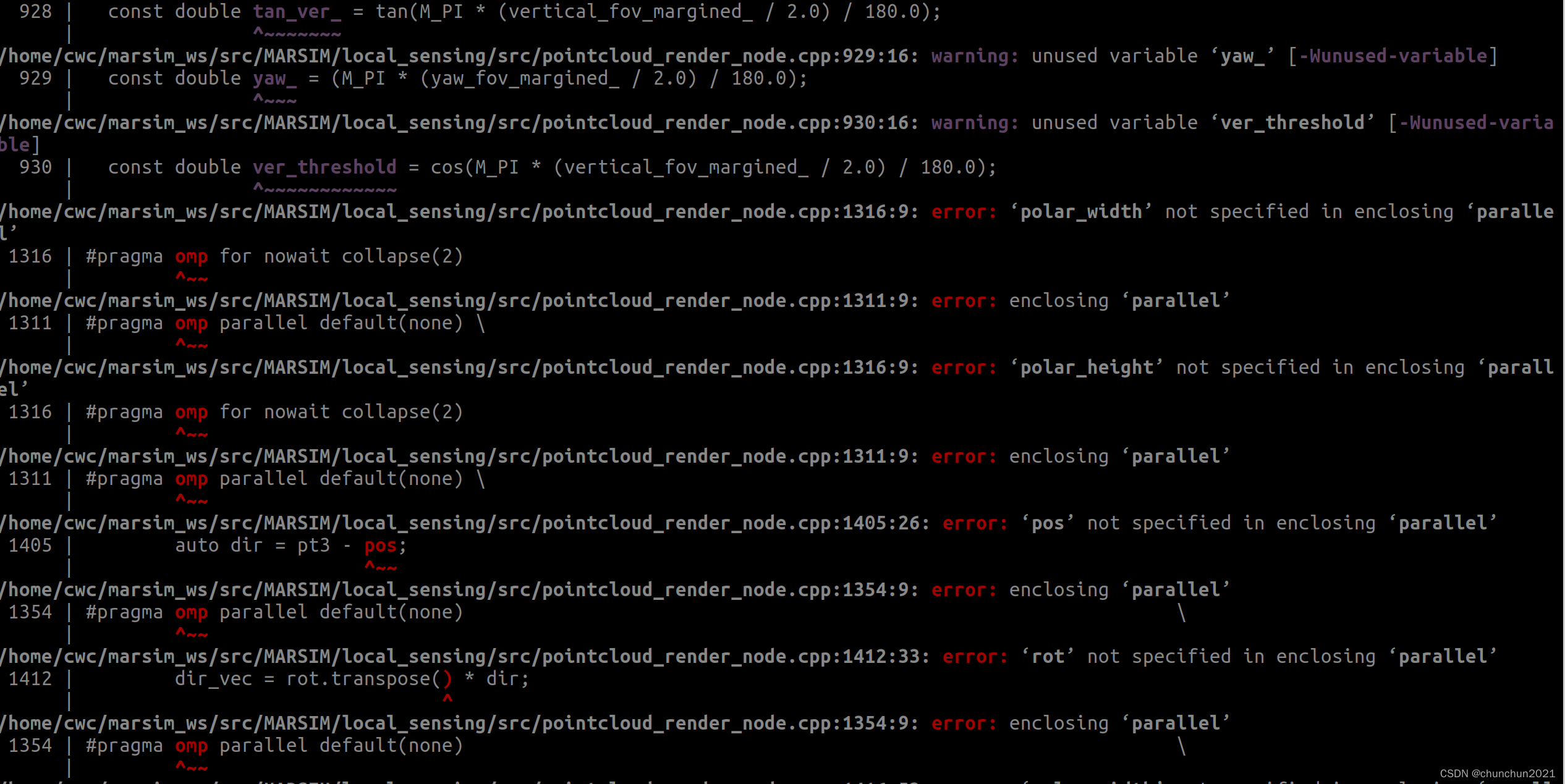 Ubuntu20.04 安装 MARSIM debug_ubuntu20.04安装mars-CSDN博客