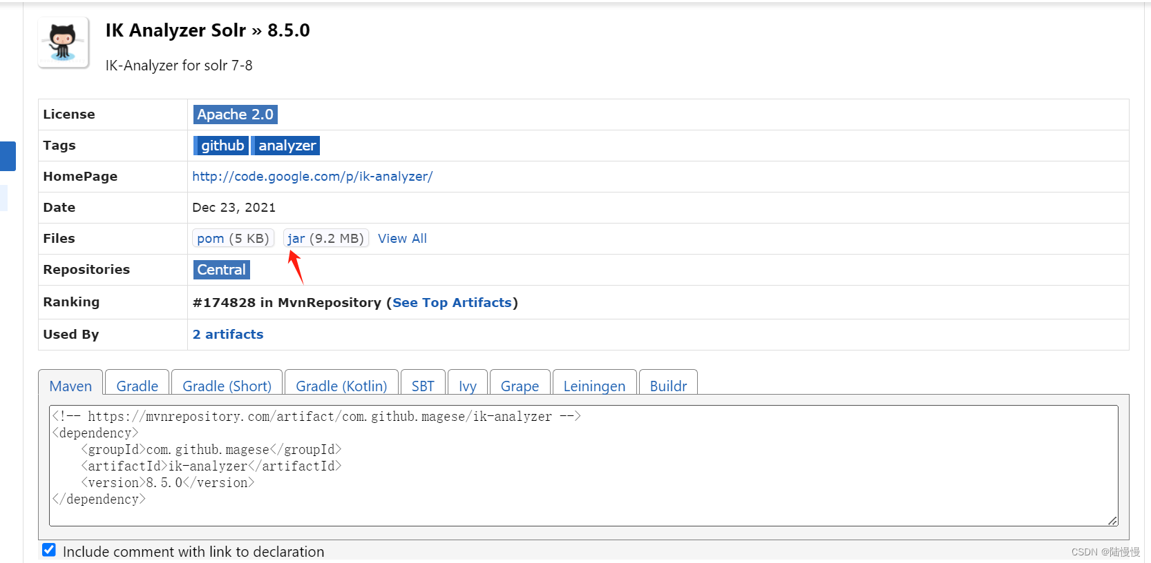 Solr安装IK中文分词器_solr ik分词器-CSDN博客