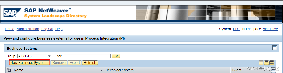SAP PI System Landscape(SLD) 系统配置_sap sld-CSDN博客