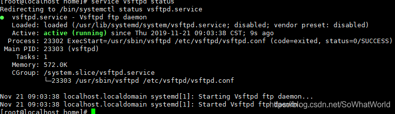 Linux下查看是否安装vsftp_service vsftpd status-CSDN博客