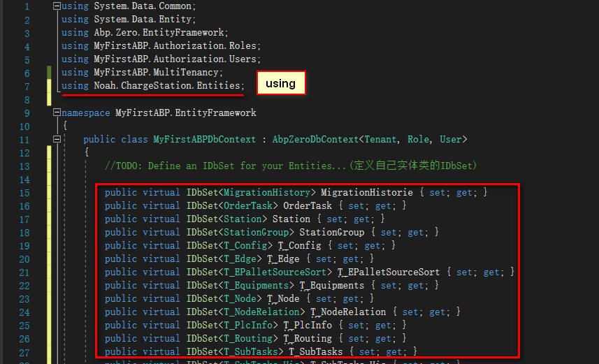 ABP实战第三课：通过DbContext连接数据库-CSDN博客