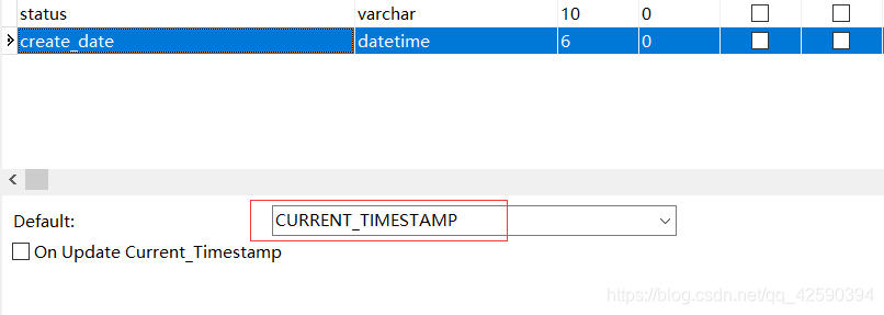Navicat 创建表的时 字段默认为当前时间_navicat datetime 默认当前时间-CSDN博客