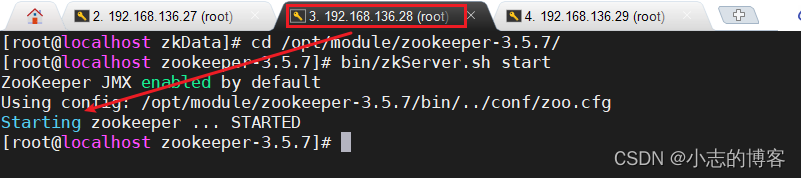 Zookeeper3.5.7版本——集群部署（linux环境-centos7）_linux开放3888端口-CSDN博客