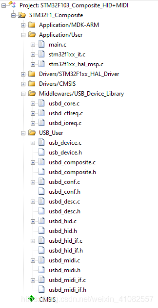 STM32 USB组合设备HID+MIDI_stm32midi-CSDN博客