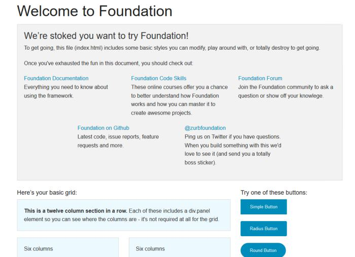 foundation 框架_使用Foundation 5超快速地构建网站[指南]-CSDN博客