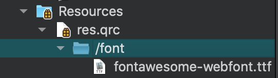 Qt使用漂亮的图标和字体(Font Awesome)————附代码实例_fontawesome图标代码-CSDN博客