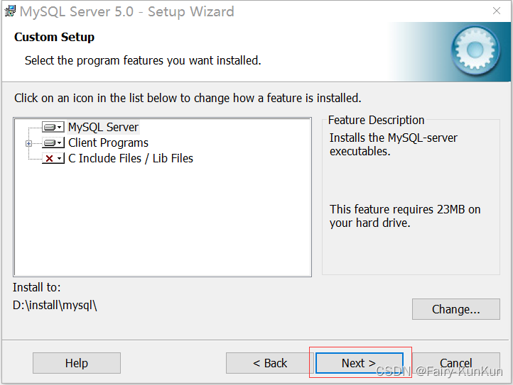 mysql5.0的安装（图文详解、附带安装资源）-CSDN博客