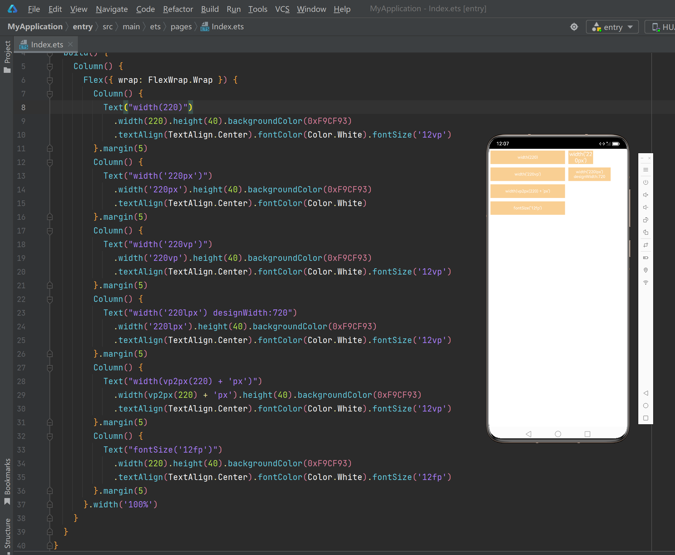 HarmonyOS-UIAbitity-像素单位——【坚果派-红目香薰】_harmony vp px-CSDN博客