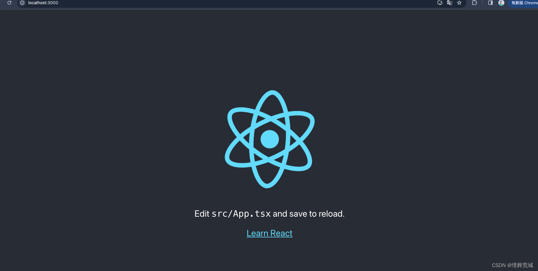 搭建react项目react项目搭建 Csdn博客 