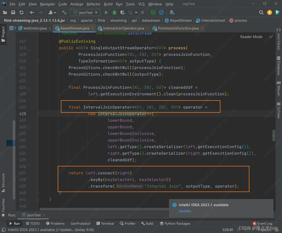 Flink IntervalJoin 笔记_flink interval join-CSDN博客