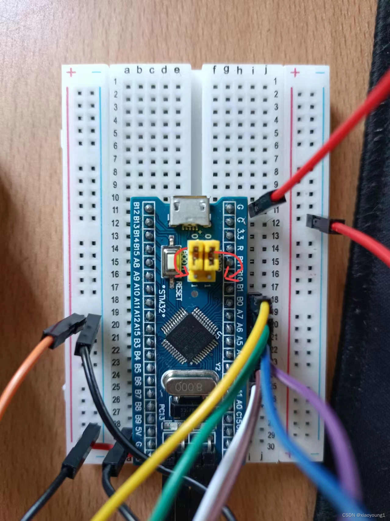 使用Clion烧录失败报错init mode failed (unable to connect to the target)的解决方法_error: init mode failed ...