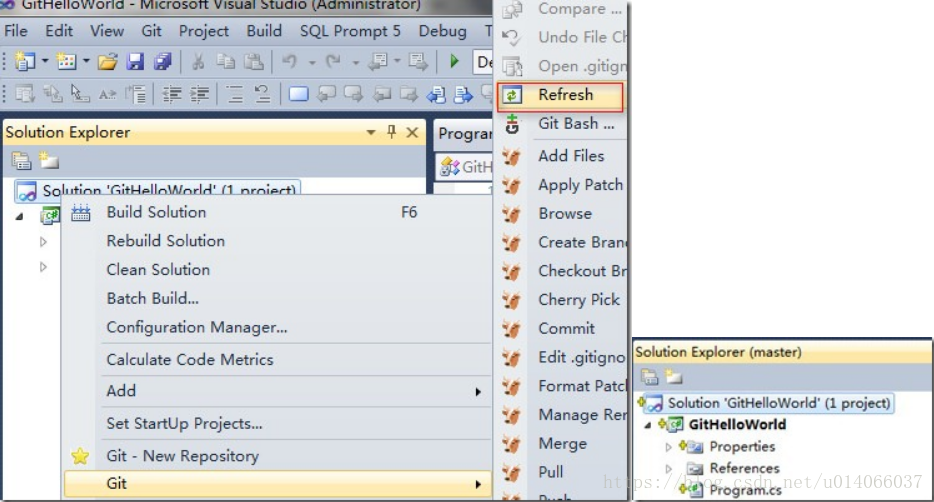 在VS2010中使用Git【图文】_vs2010配置git-CSDN博客