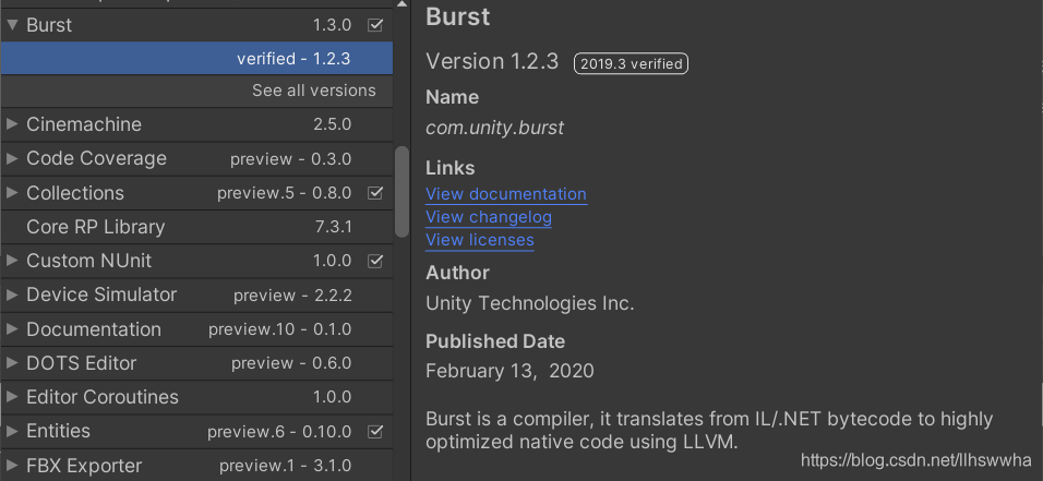 UnityECS学习和安装_unity ecs安装-CSDN博客