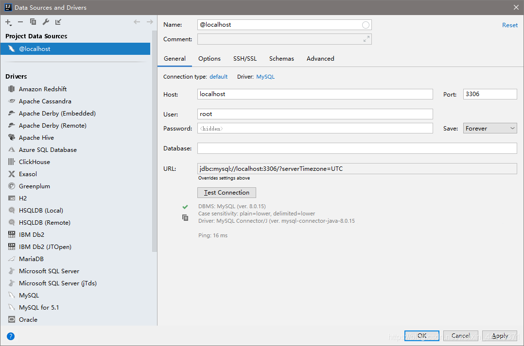 关于DataGrip和idea连接mysql 出现[08001]错误的解决方法_datagrip连接sql server失败,提示08001 ,-CSDN博客