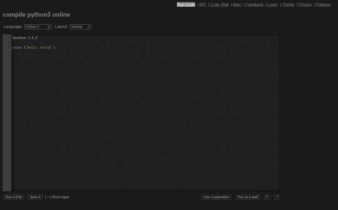 如何免安装使用 Python？推荐 17 个在线的 Python 解释器！在线python运行器 Csdn博客 3707