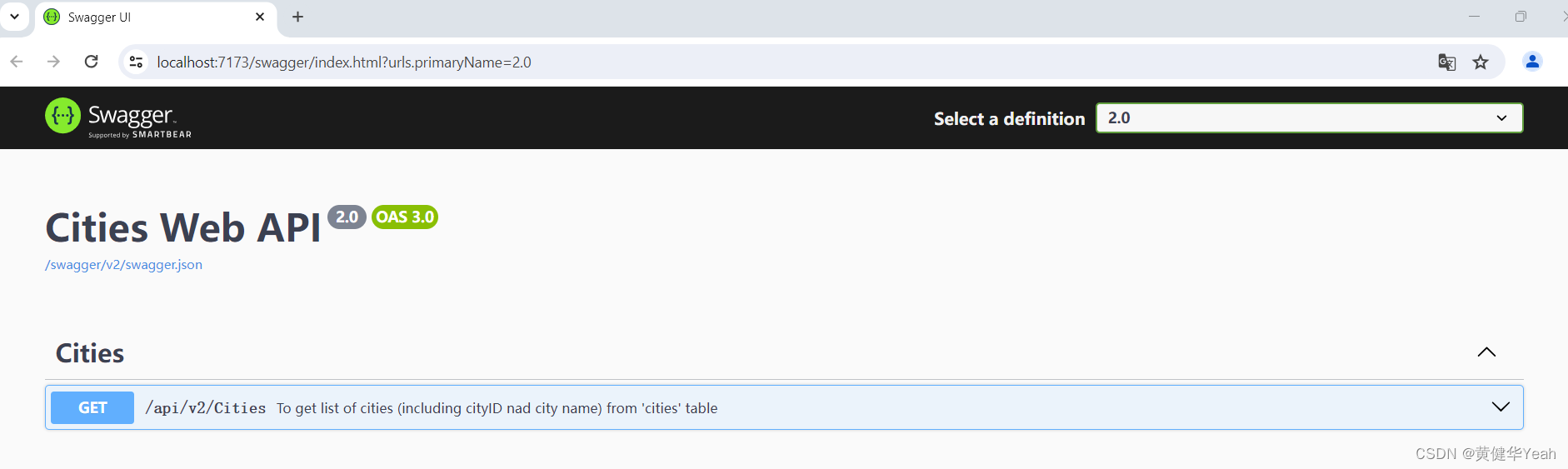 316 API Versions 03(Enabling API Versions in Swagger)-CSDN博客