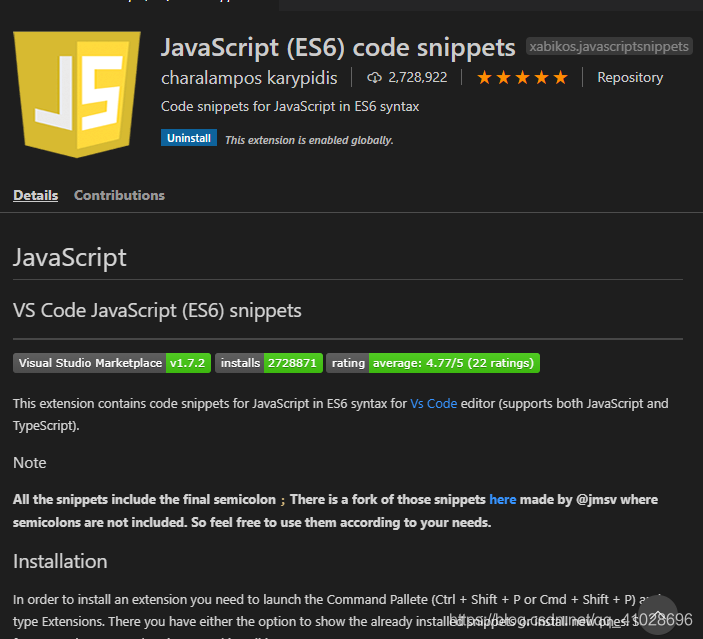 VScode（Visual Studio Code）必备插件_vs code js jquery 好用插件-CSDN博客