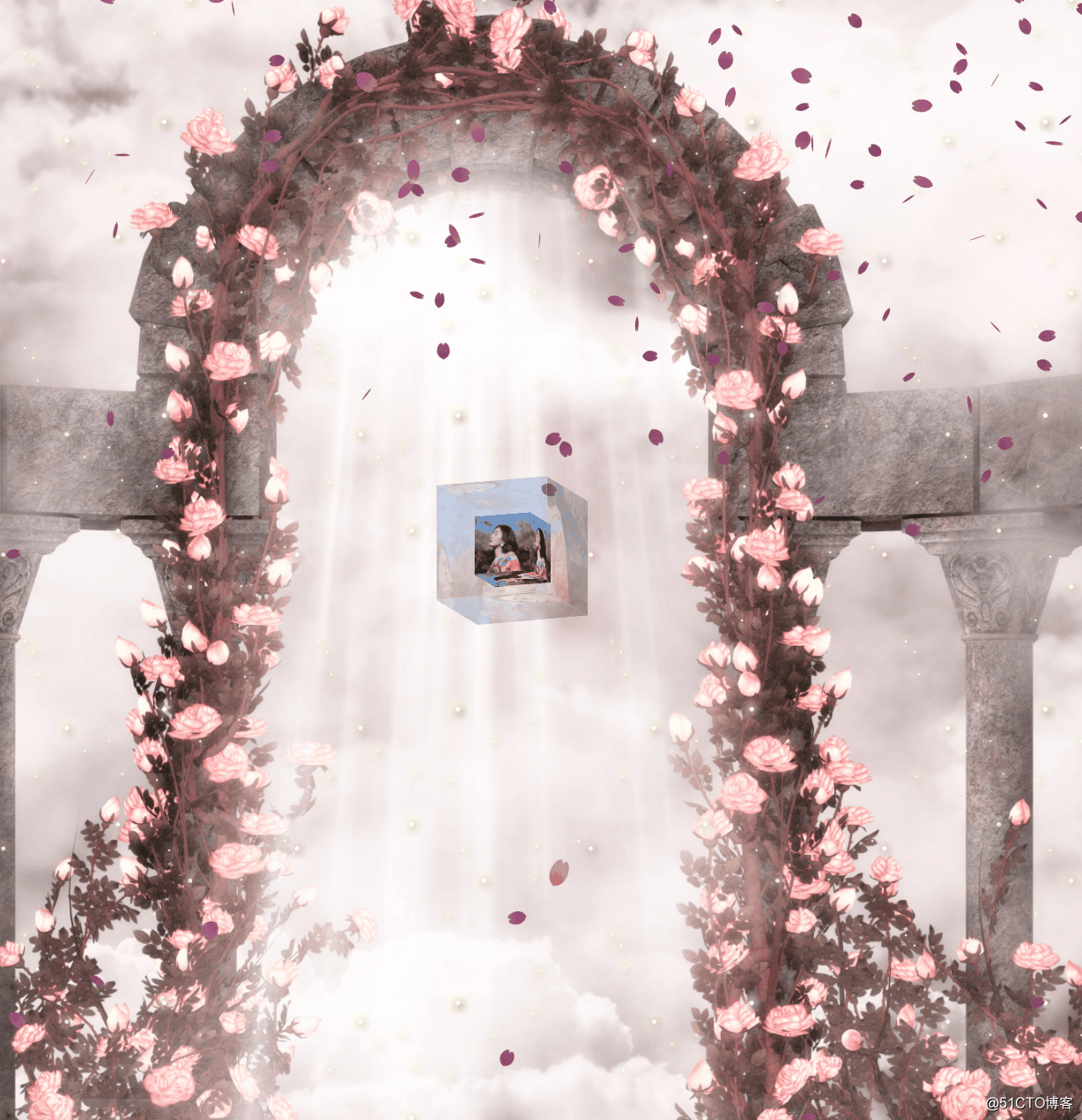 520七夕情人节告白网页代码 —浪漫梦幻3D相册(樱花主题)HTML+CSS+JavaScript-CSDN博客