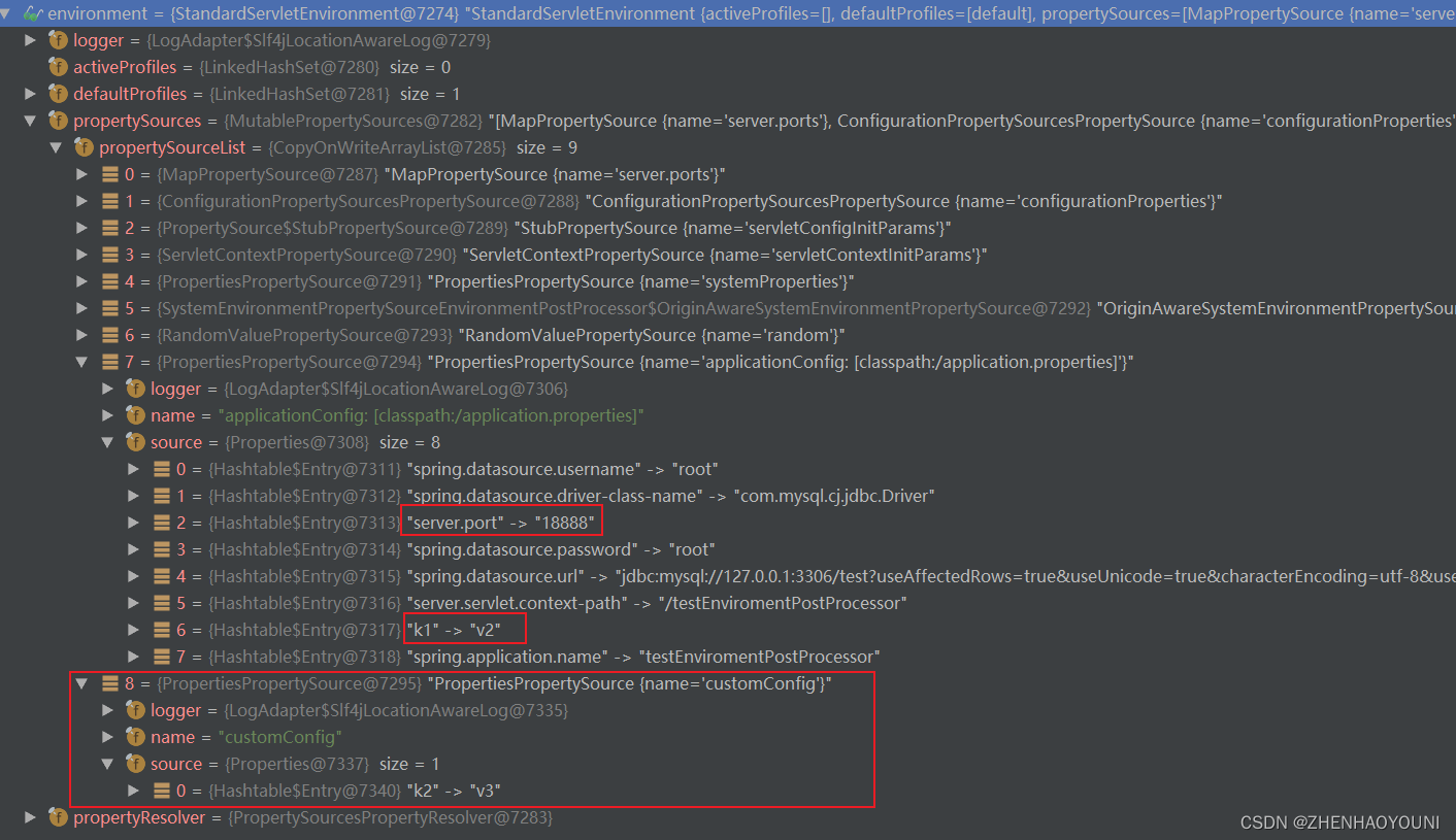 Spring Boot 环境后处理器加载数据库中的配置并替换原配置文件中定义的配置environmentpostprocessor替换属性 Csdn博客