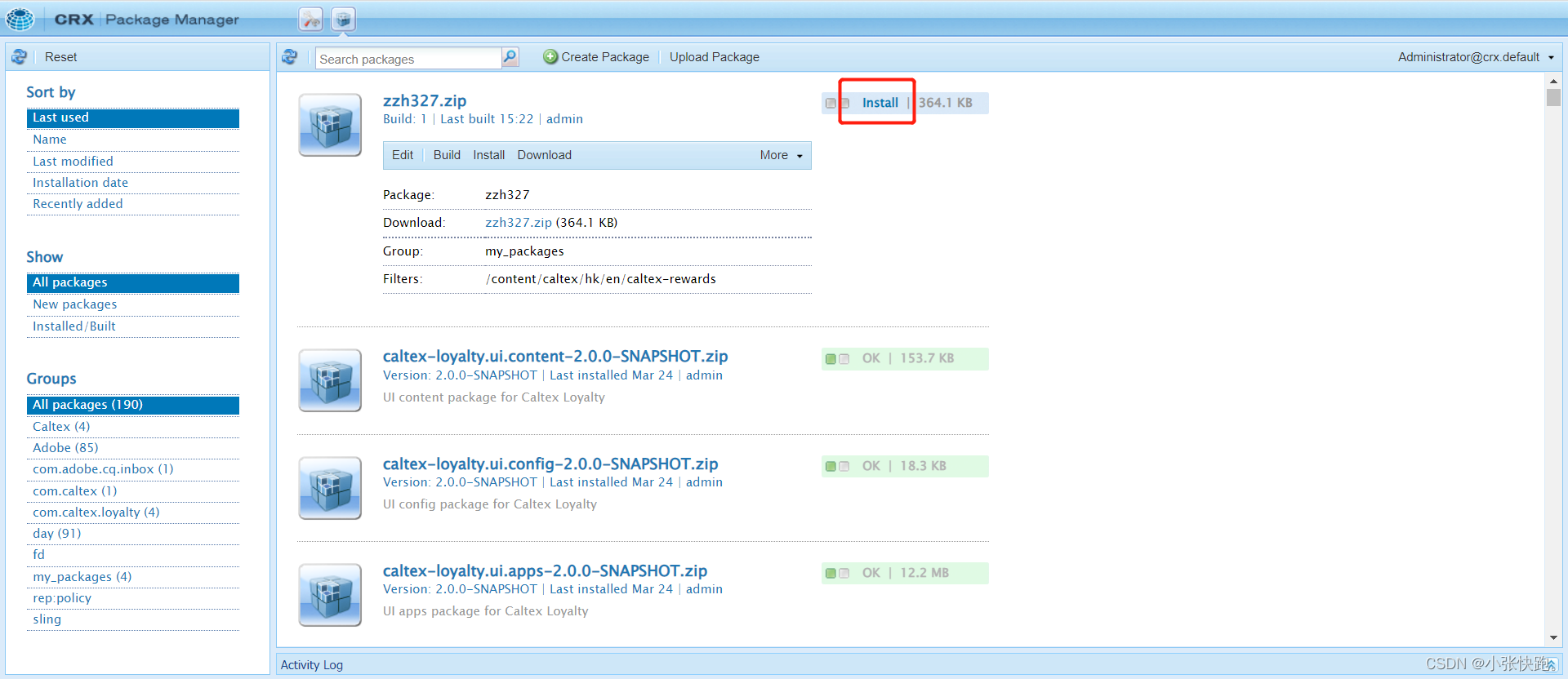 【AEM开发（前端）】在AEM中打包项目并上传_前端aem-CSDN博客