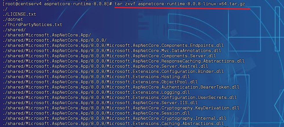 【干货分享】CentOS中离线部署ASP.NET8.0-CSDN博客