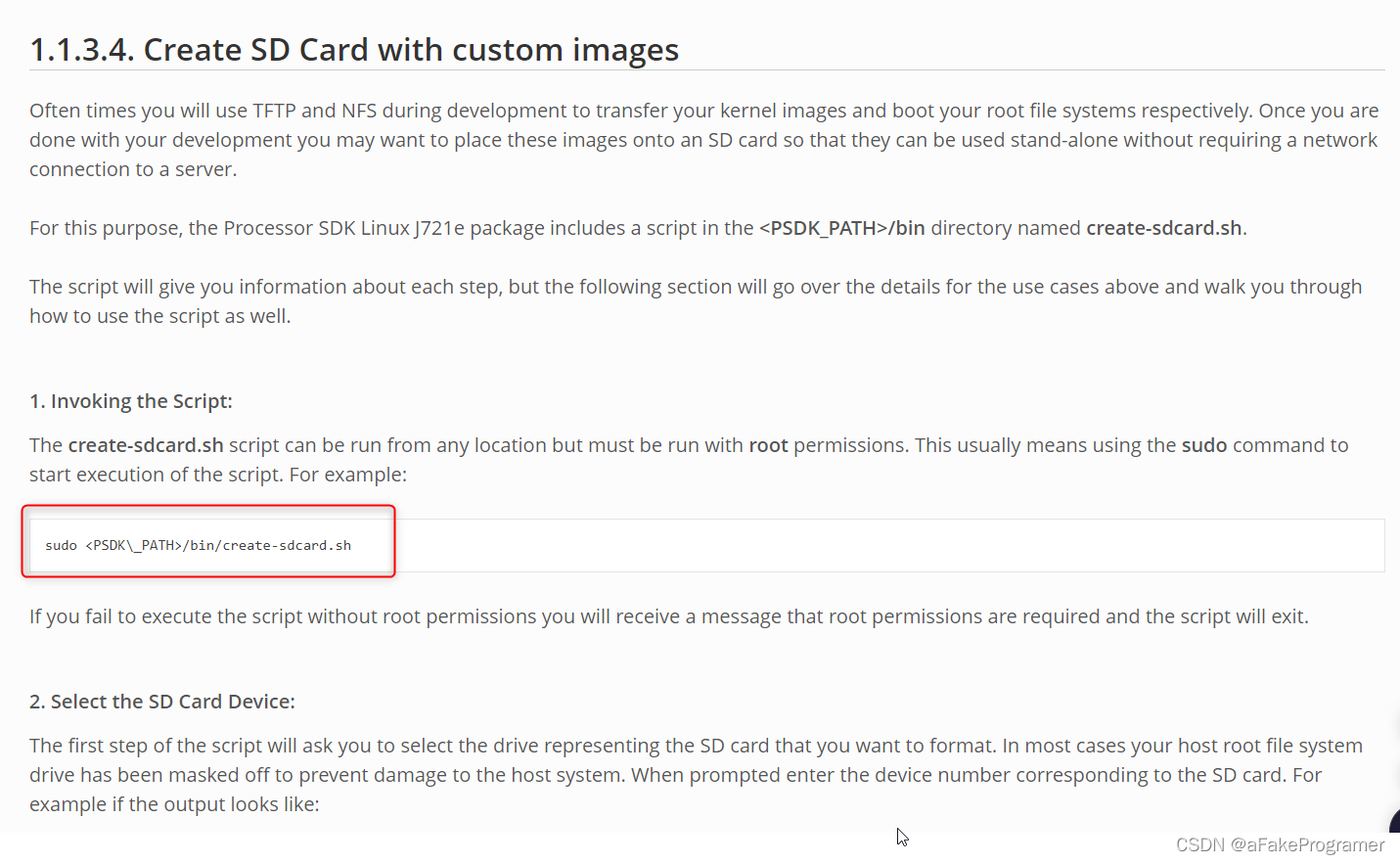 TDA4 Linux BSP ，SD卡制作_sk-tda4vm的bsp-CSDN博客