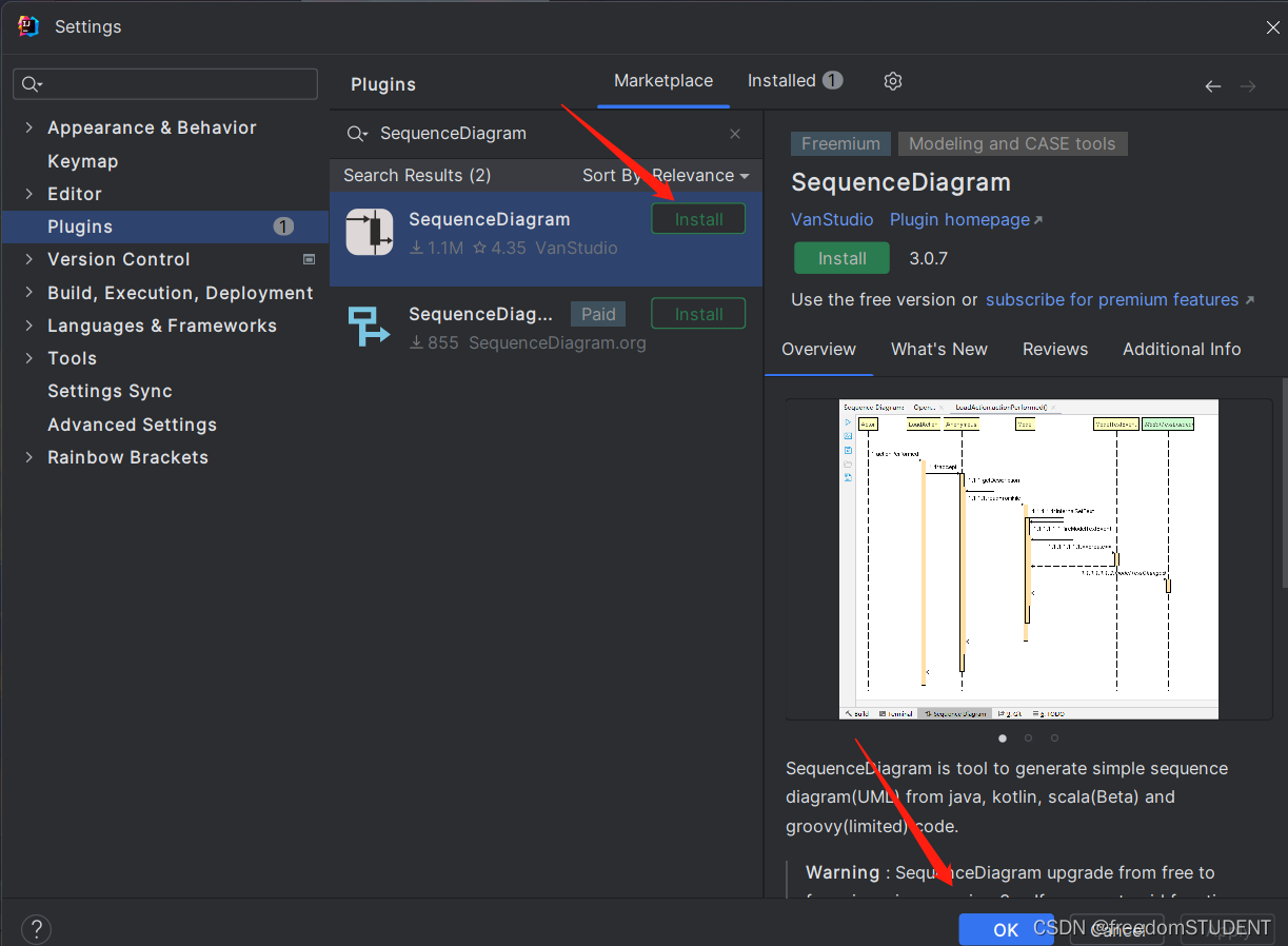 【工具栏】SequenceDiagram插件的使用（根据代码生成时序图）-CSDN博客