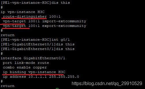 H3C--BGP MPLS基本配置_h3c mp-bgp配置-CSDN博客