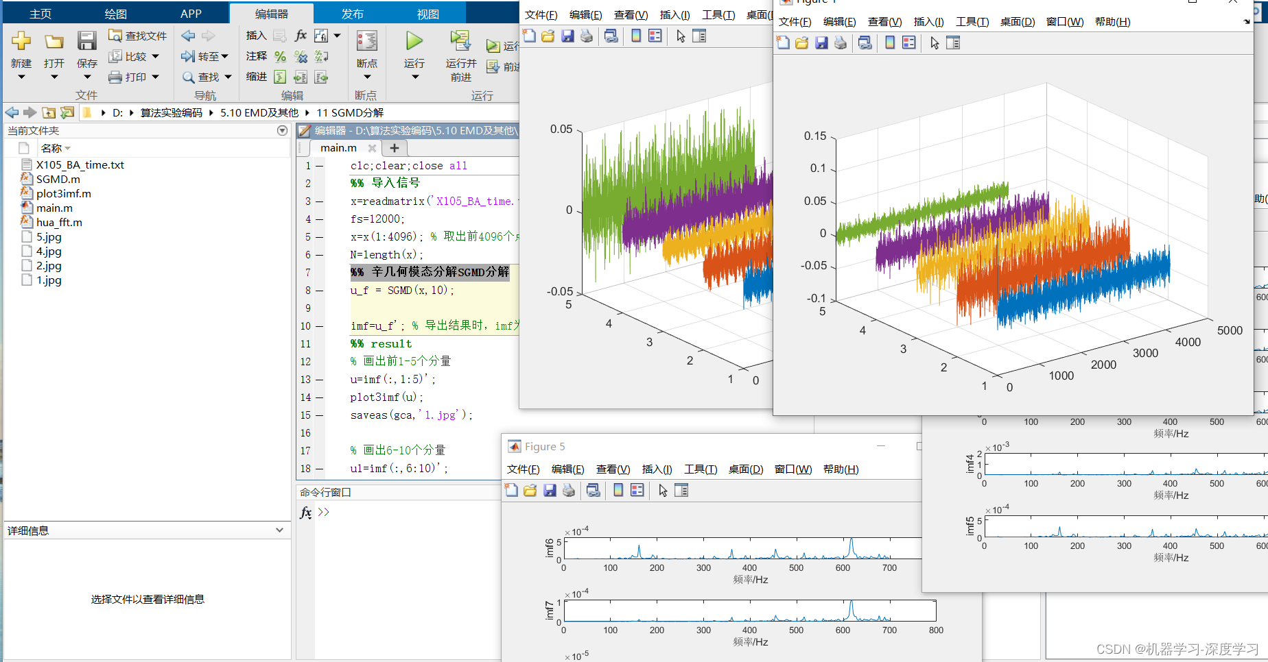 辛几何模态分解SGMD分解，附案例数据 可直接运行。附案例数据 可直接运行。-CSDN博客