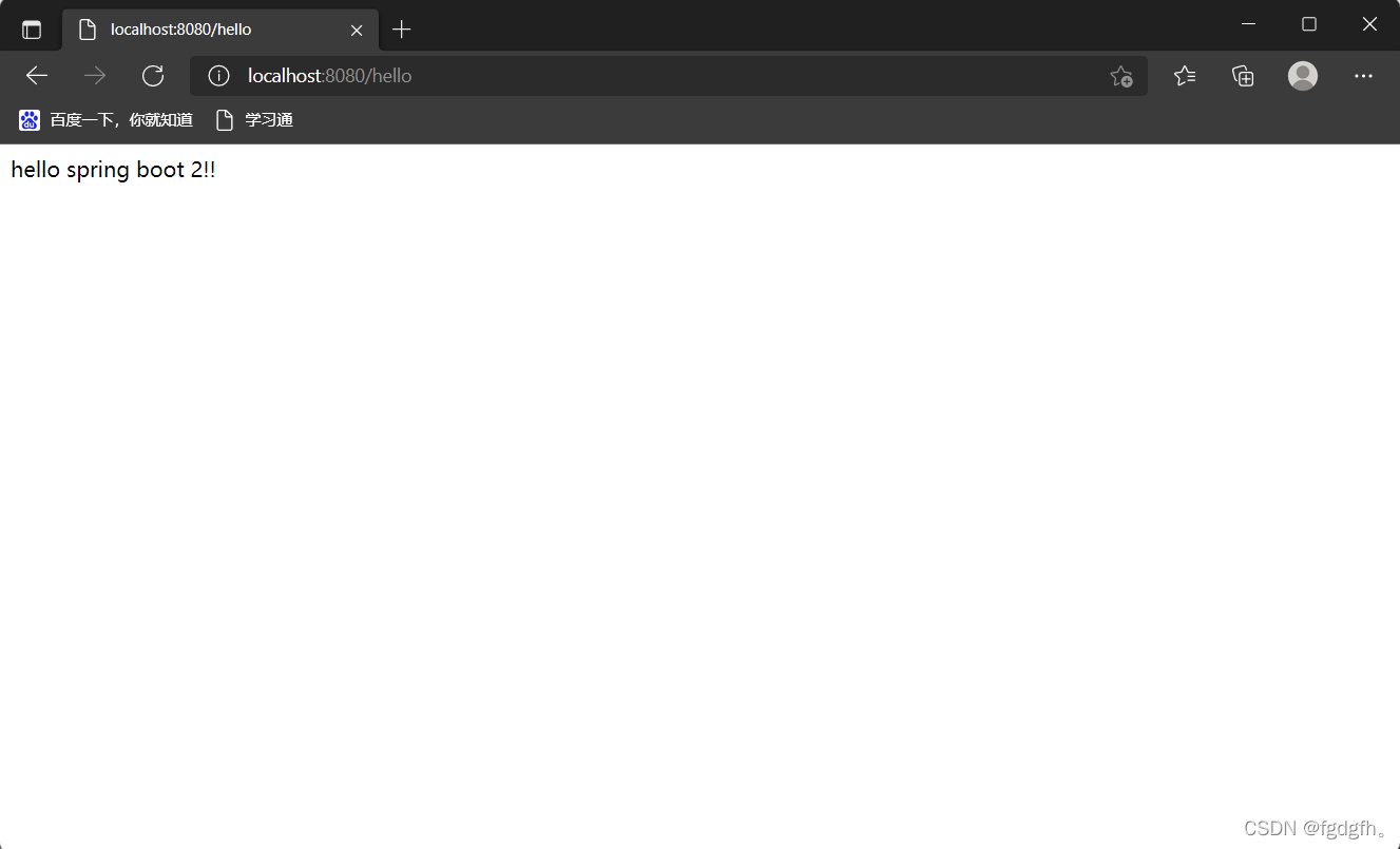 SpringBoot学习笔记——SpringBoot2入门_org.springframework.boot版本2.2-CSDN博客