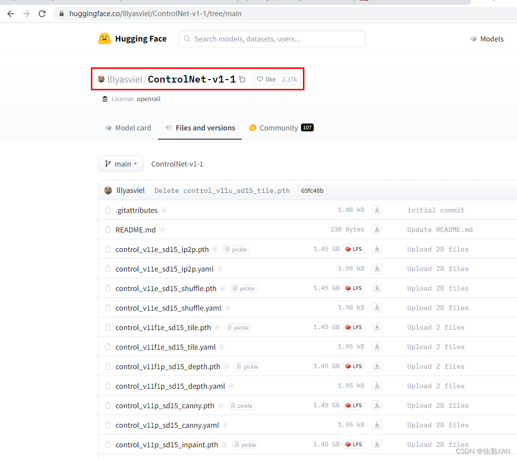 Stable Diffuse AI 绘画 之 ControlNet 插件及其对应模型的下载安装_controlnet模型下载-CSDN博客