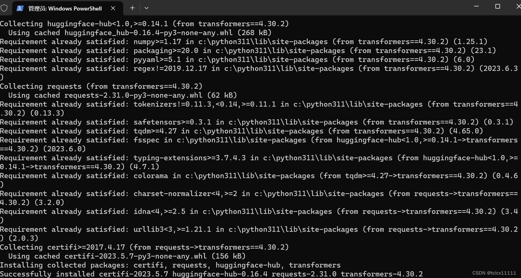Could not install packages due to an OSError_could not install packages ...