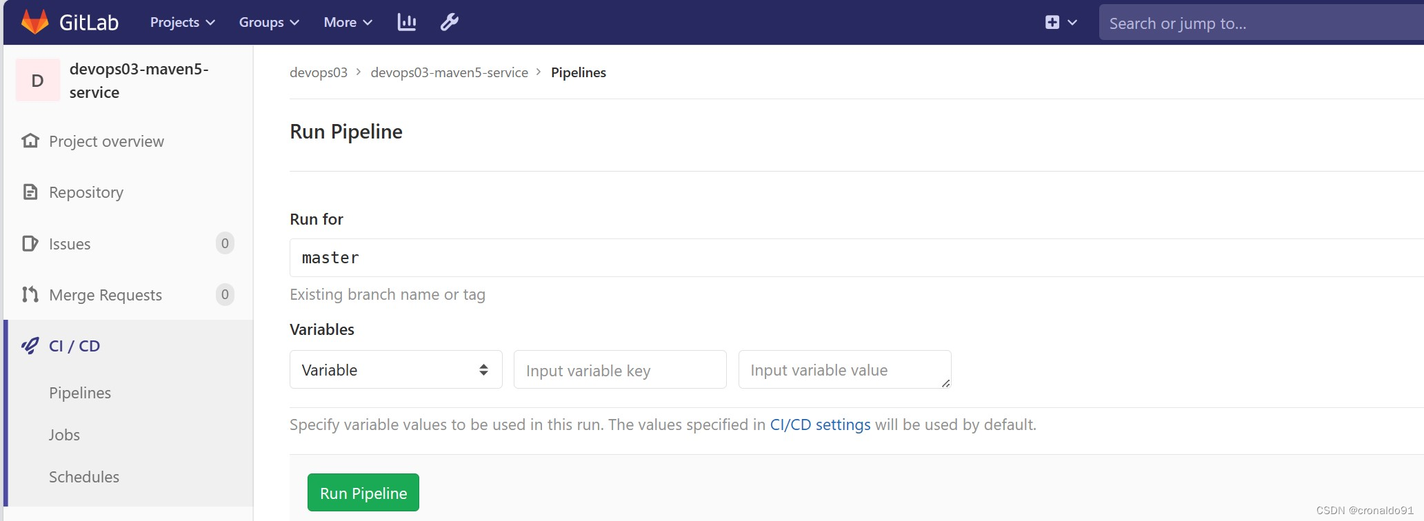 持续集成交付CICD：GitLabCI上传Nexus制品_gitlab nexus-CSDN博客