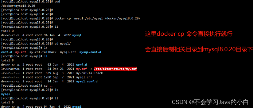 Docker安装mysql8_docker 安装mysql8-CSDN博客