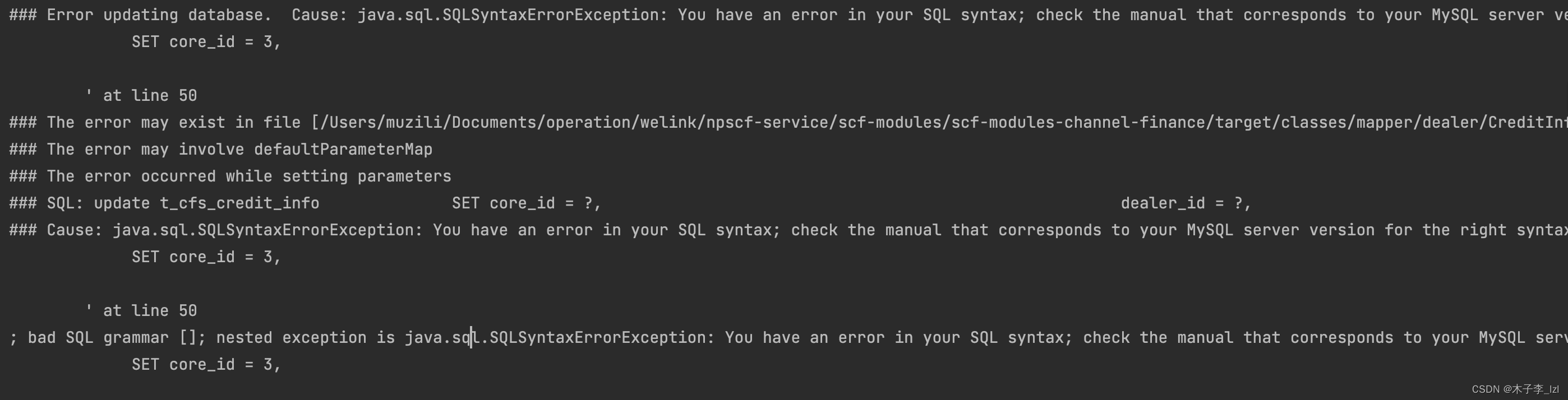 mybatis批量修改一条成功，多条失败的解决方法_mybaits中多条数据批量更新,报错,但是改成一条就可以正常执行-CSDN博客