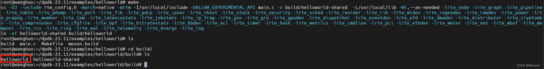 linux下编译运行dpdk-helloworld_makefile:14: *** "no installation of dpdk found". -CSDN博客