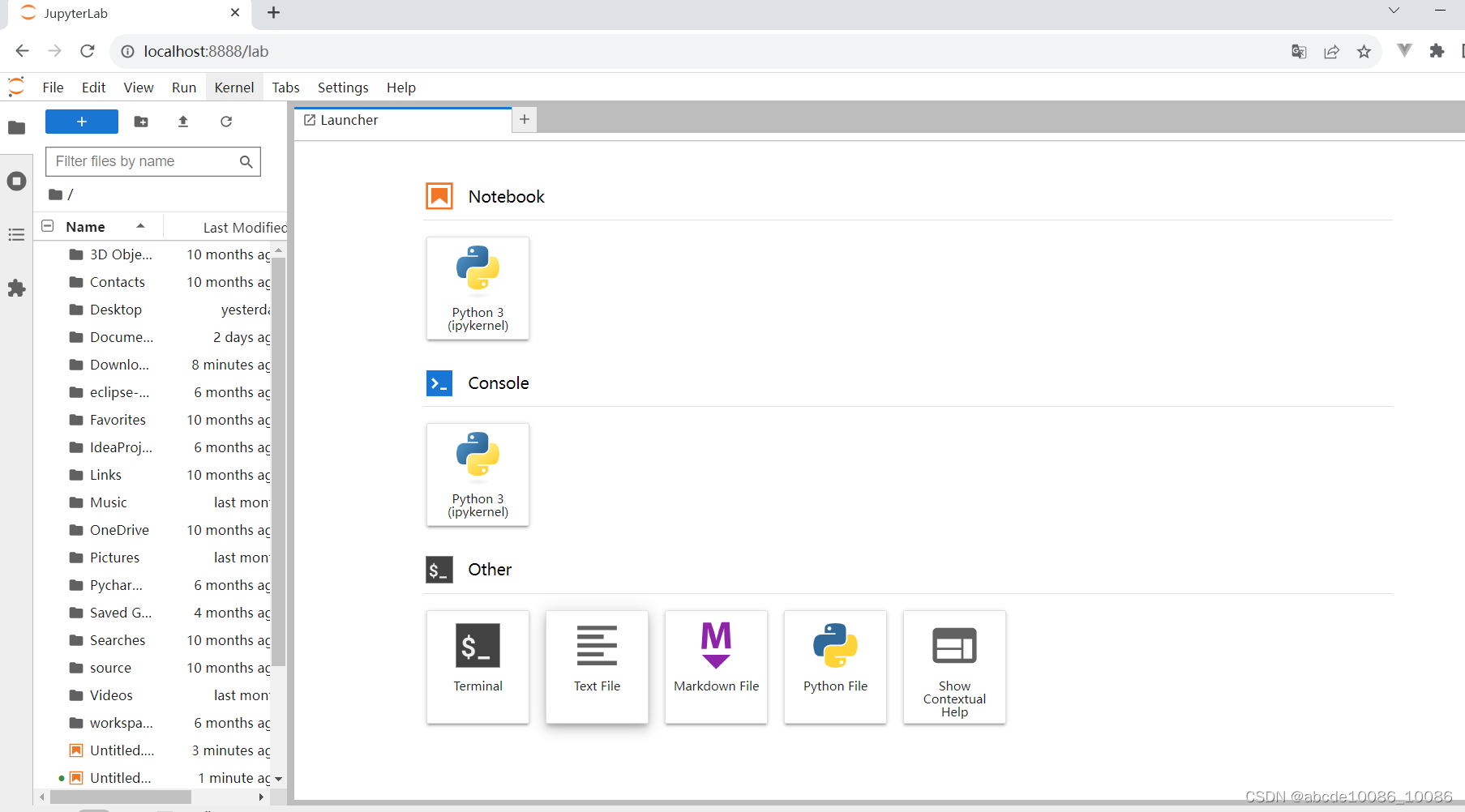 Jupyter Lab Jupyter Notebook安装_jupyterlab没有jupyternotebook-CSDN博客