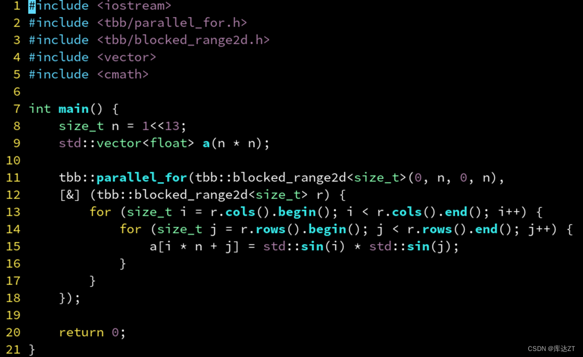 TBB并行编程1_常用并行算法_c++ tbb for循环并行-CSDN博客