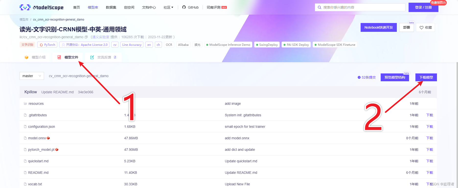 Python OCR 文字识别使用模型：读光-文字识别-行识别模型-中英-通用领域_读光ocr-CSDN博客