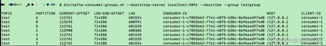 Kafka - 消费进度监控（Consumer Lag）_kafka lag-CSDN博客