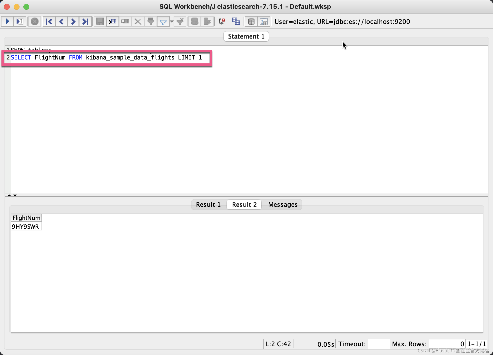 Elasticsearch：使用 JDBC client 连接到 Elasticsearch - SQL Workbench_elasticsearch连接工具-CSDN博客