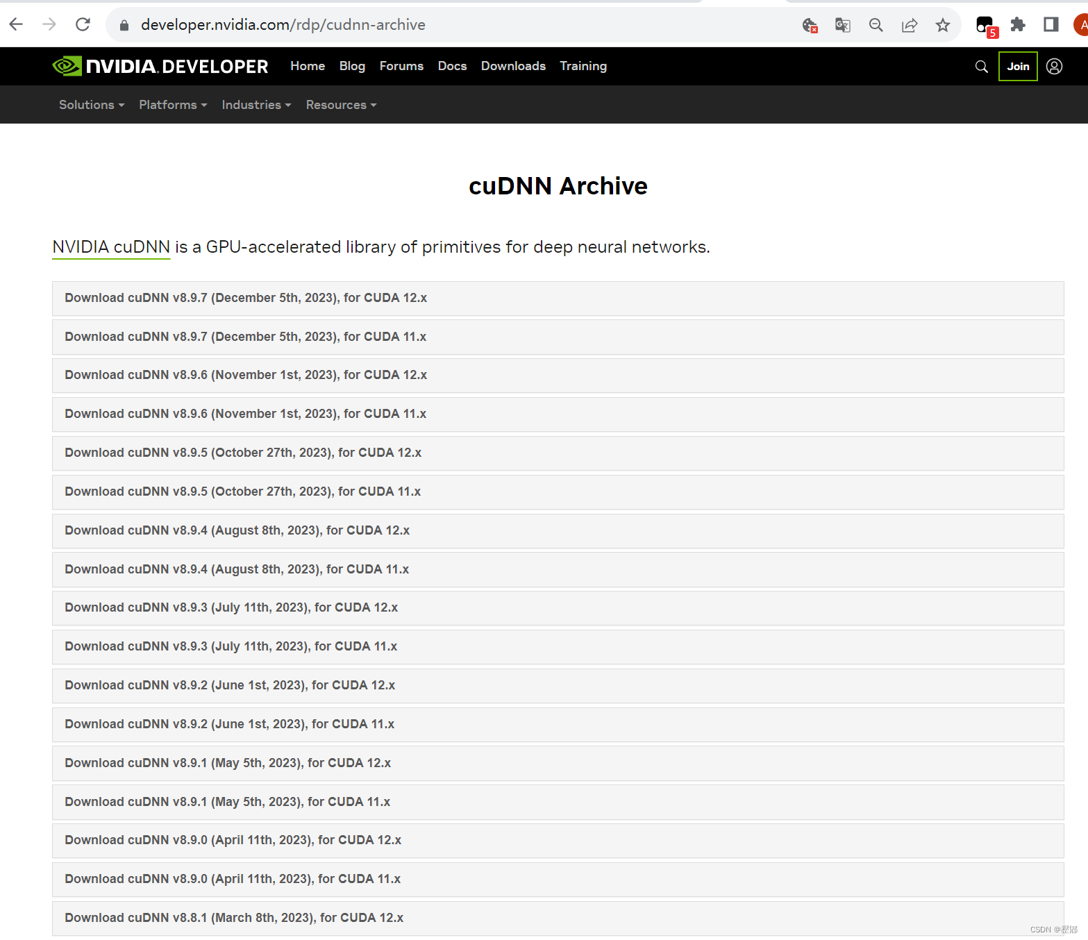 记录深度学习GPU配置,下载CUDA与cuDnn,安装tensorflow_gpu下载安装-CSDN博客