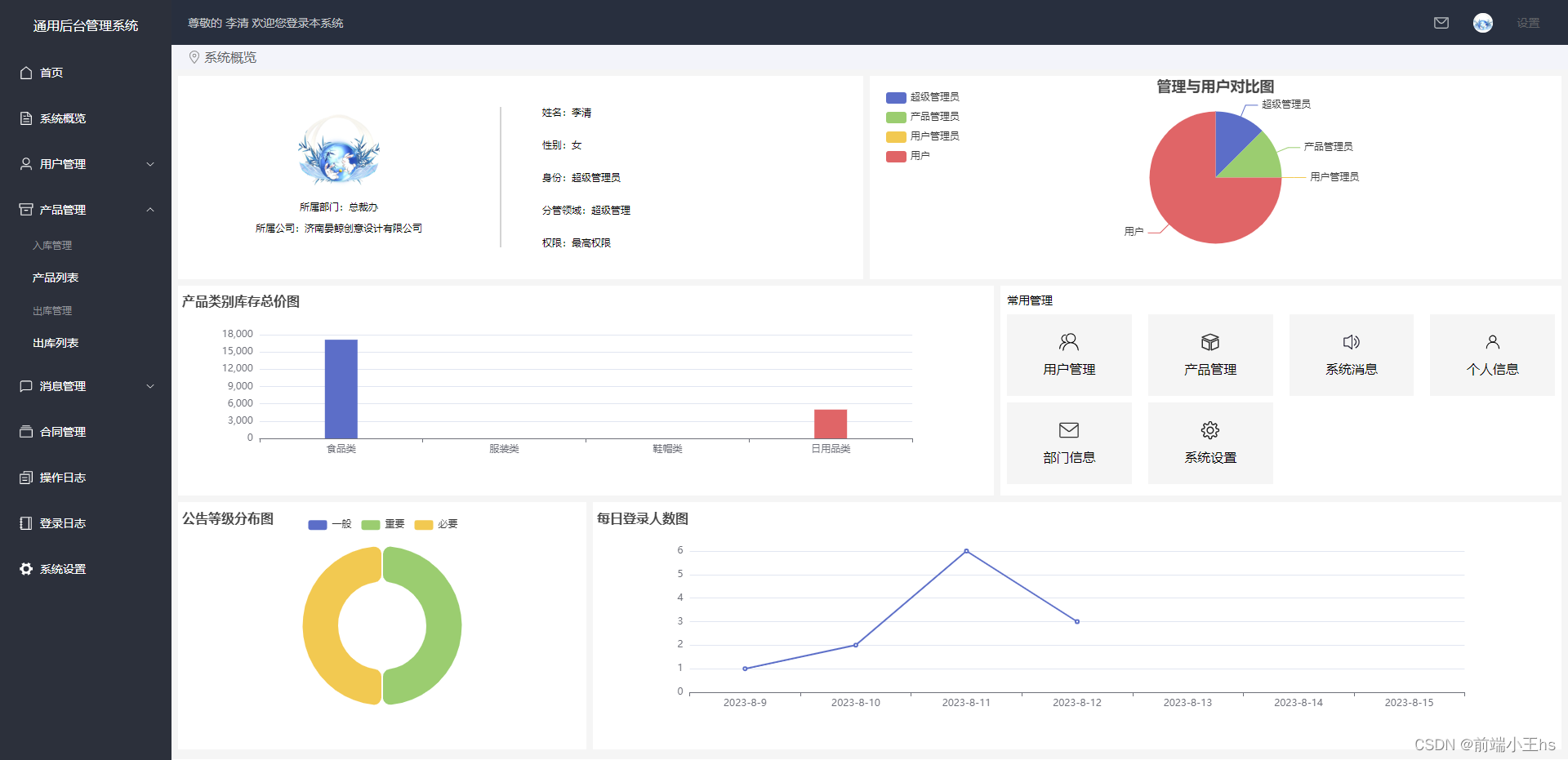 从0到1：通用后台管理系统 Echarts图使用及其参数echarts 管理系统 Csdn博客