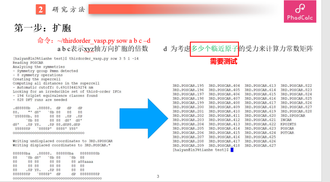 Thirdorder生成三阶力常数时临近取值经验-CSDN博客