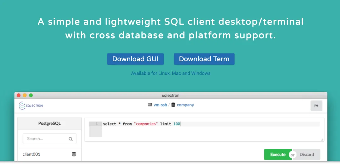 免费、开源、好用的 SQL 客户端合集_sql客户端-CSDN博客