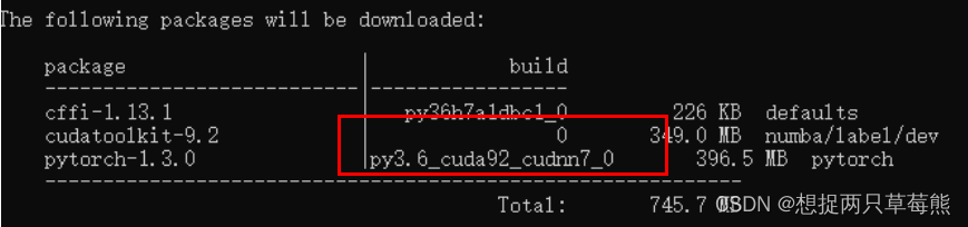 如何用conda安装PyTorch（windows、GPU）最全安装教程（cudatoolkit、python、PyTorch、Anaconda版本对应问题）（完美解决安装CPU而不是GPU的 ...
