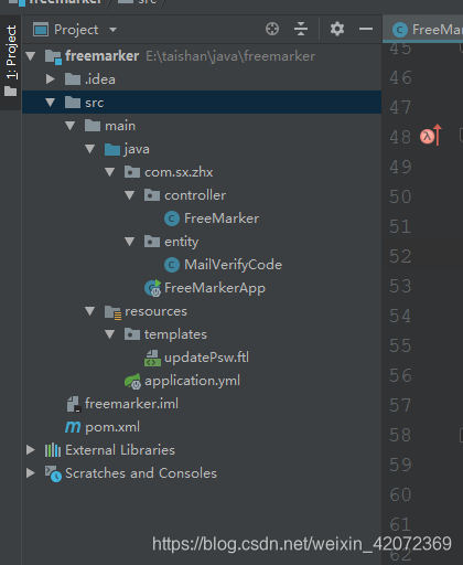 使用springboot发送邮件（前后端分离：使用freemark模板技术）_springbootfreemarker前后端分离-CSDN博客