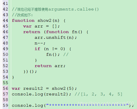 javaScript中递归和arguments.callee_js 递归调用 calle-CSDN博客