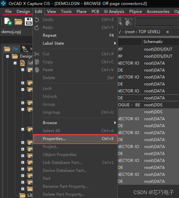 10.如何在Capture原理图中批量修改Off-Page Connector?-CSDN博客